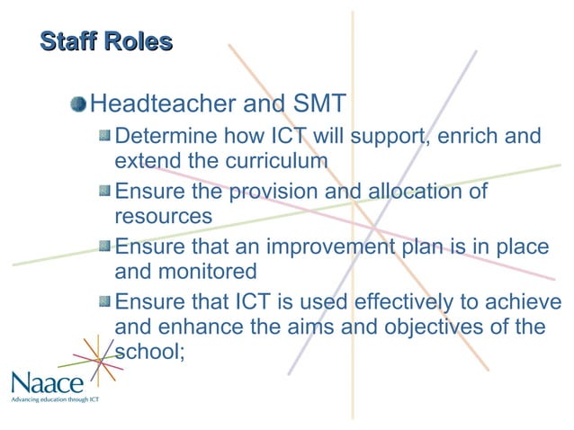 Key elements of an ICT vision statement | PPT