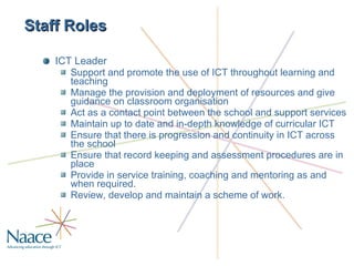 Key elements of an ICT vision statement | PPT