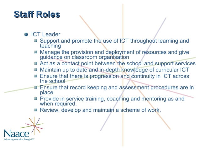 Key elements of an ICT vision statement | PPT