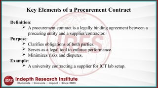 Key Elements of a Procurement Contract.pptx