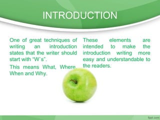 Key elements of a term paper outline | PPT