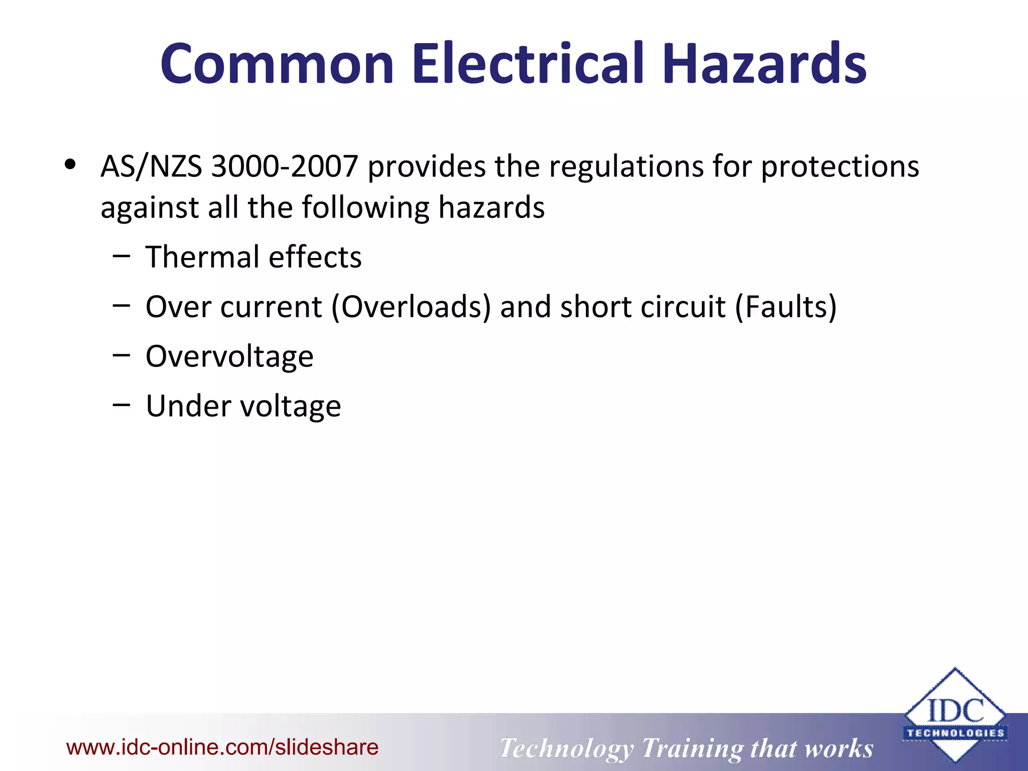 Key Elements of Australian Wiring Standards | PPT