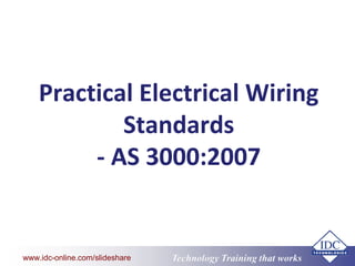 Key Elements of Australian Wiring Standards | PPT