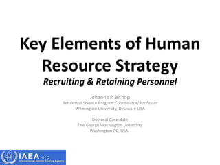 Key Elements of Human Resource Strategy | PPT
