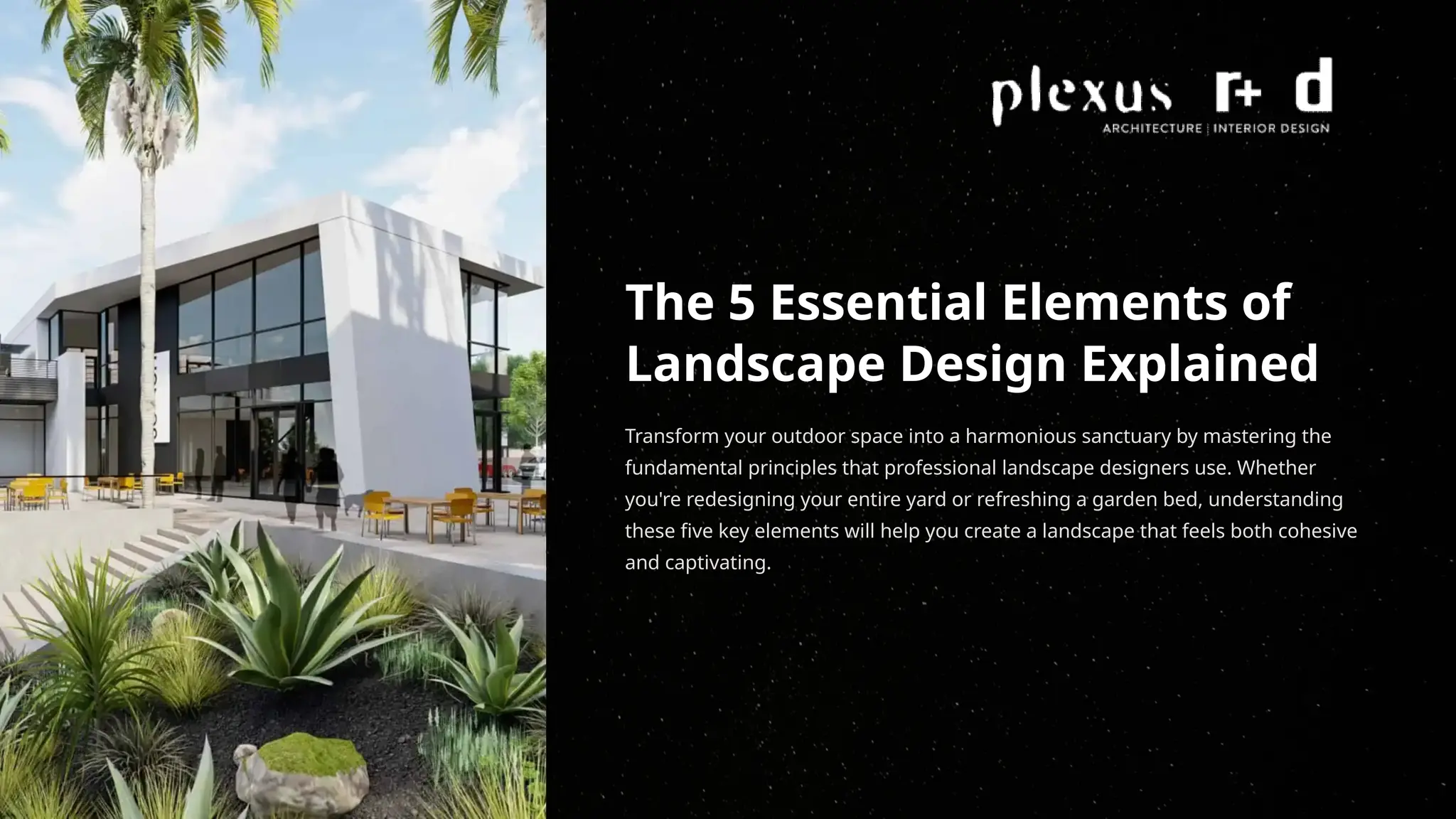 Key Elements of Landscape Design for Creating Stunning Outdoor Spaces ...