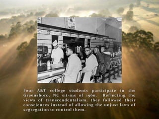 Key elements of transcendentalism | PPTX