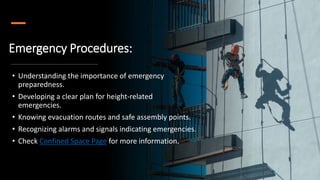 Key elements of working safety at heights training.pptx