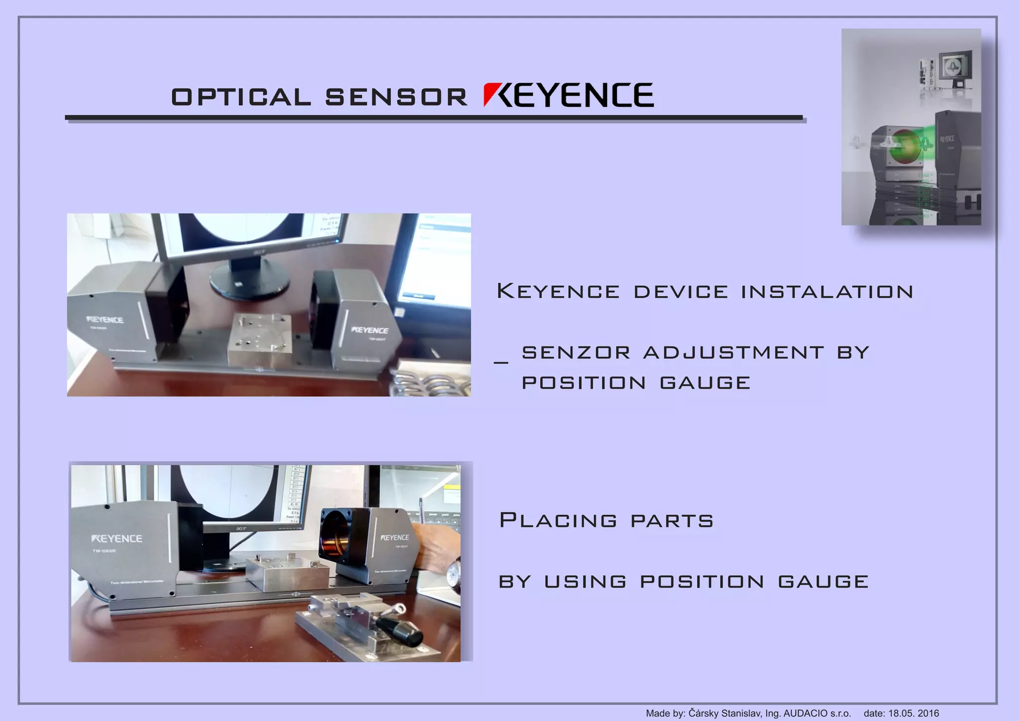 Keyence meassure station eng | PDF