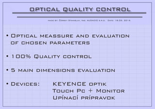 Keyence meassure station eng | PDF