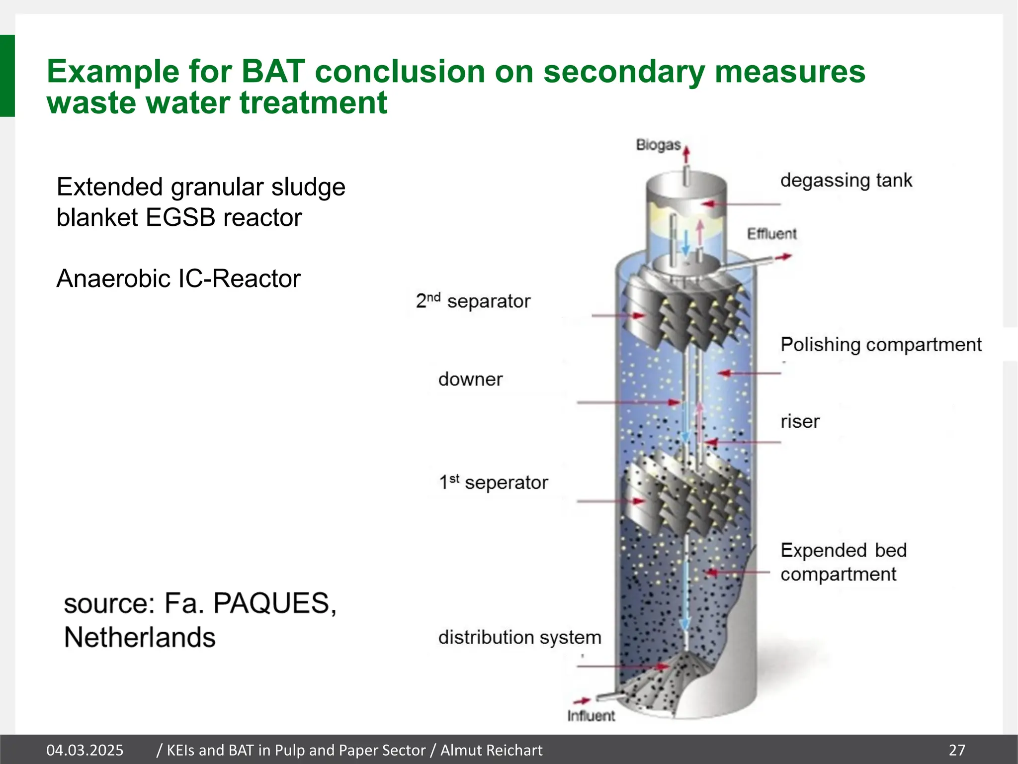Key environmental issues (KEI) and BAT in Pulp and Paper Industry ...
