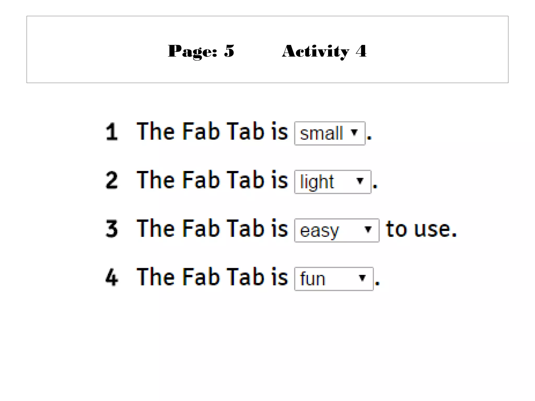 Key fab tab | PPT