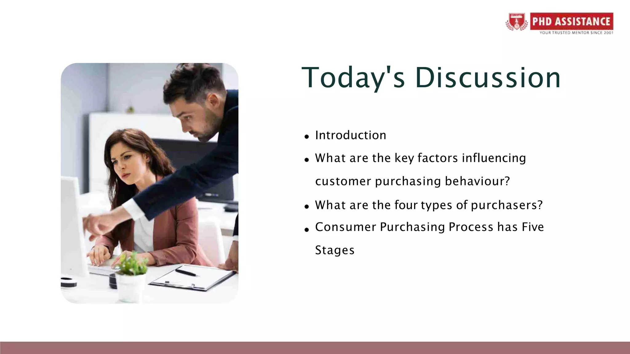 Key Factors Influencing Customer Purchasing Behavior.pptx | Free Download
