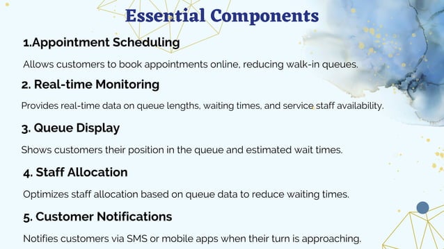 The Fundamentals of the Smart Queue Management System | PDF