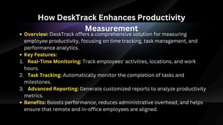Key Features and Benefits of Productivity Measurement Software for ...