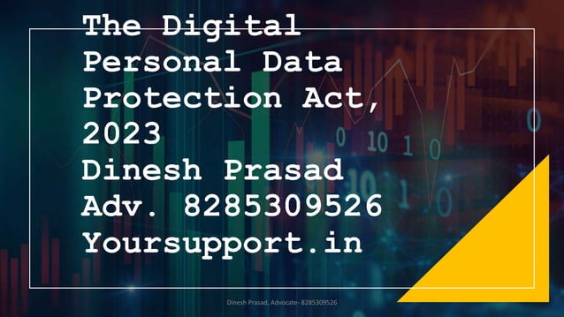 Digital personal data protection act, 2023.pptx | Internet Safety | Parenting