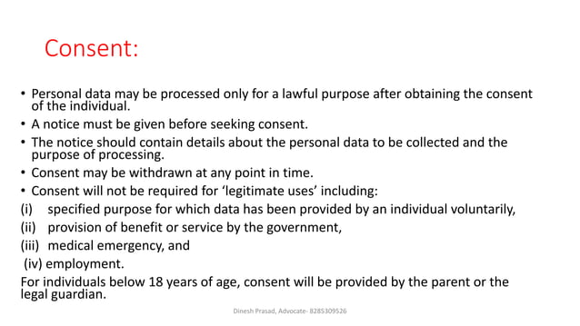 Digital personal data protection act, 2023.pptx | Internet Safety | Parenting