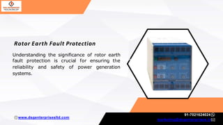 Key Features of Woodward XR1 for Rotor Earth Fault Protection | PPTX
