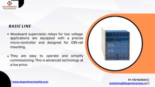 Key Features of Woodward XR1 for Rotor Earth Fault Protection | PPTX