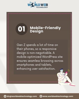 Key Features of a Gen-Z-Friendly WordPress Website | PDF