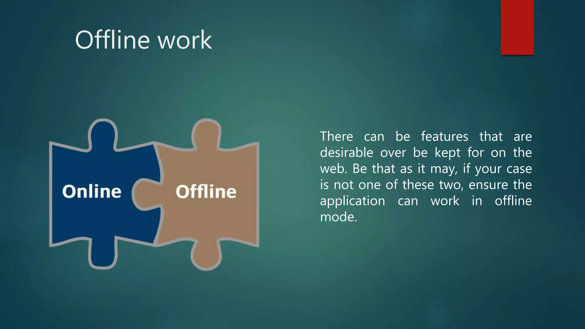 Key Features of a Successful Mobile App Development | PPT