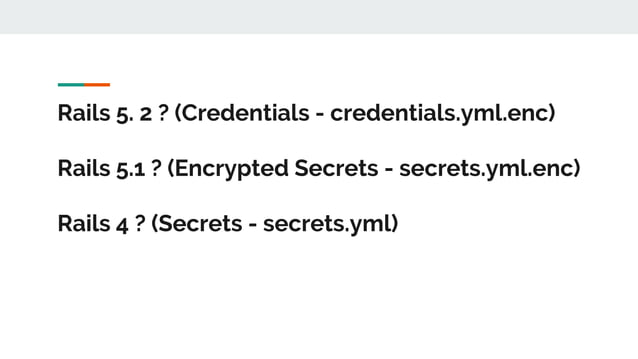 Key features of rails 5.2 (2) | PPT