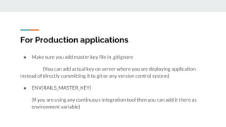 Key features of rails 5.2 (2) | PPT