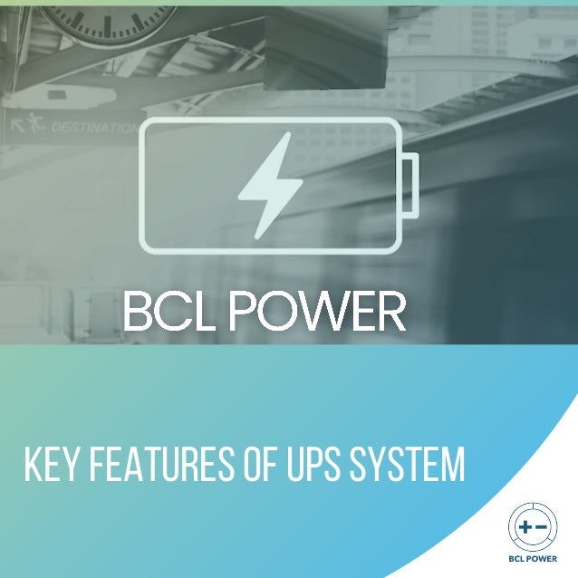 Key Features of UPS System | PDF