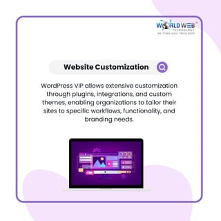 Discover a Key Features of WordPress VIP! | PDF