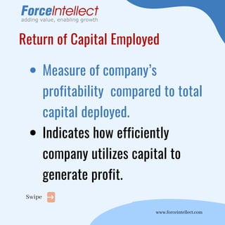 9 Key Financial Ratios every Manufacturing Company should measure | PDF
