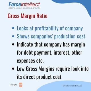 9 Key Financial Ratios every Manufacturing Company should measure | PDF