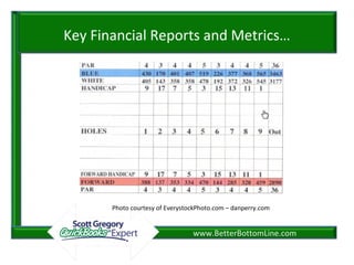 Key financial reports and metrics for small business | PPT