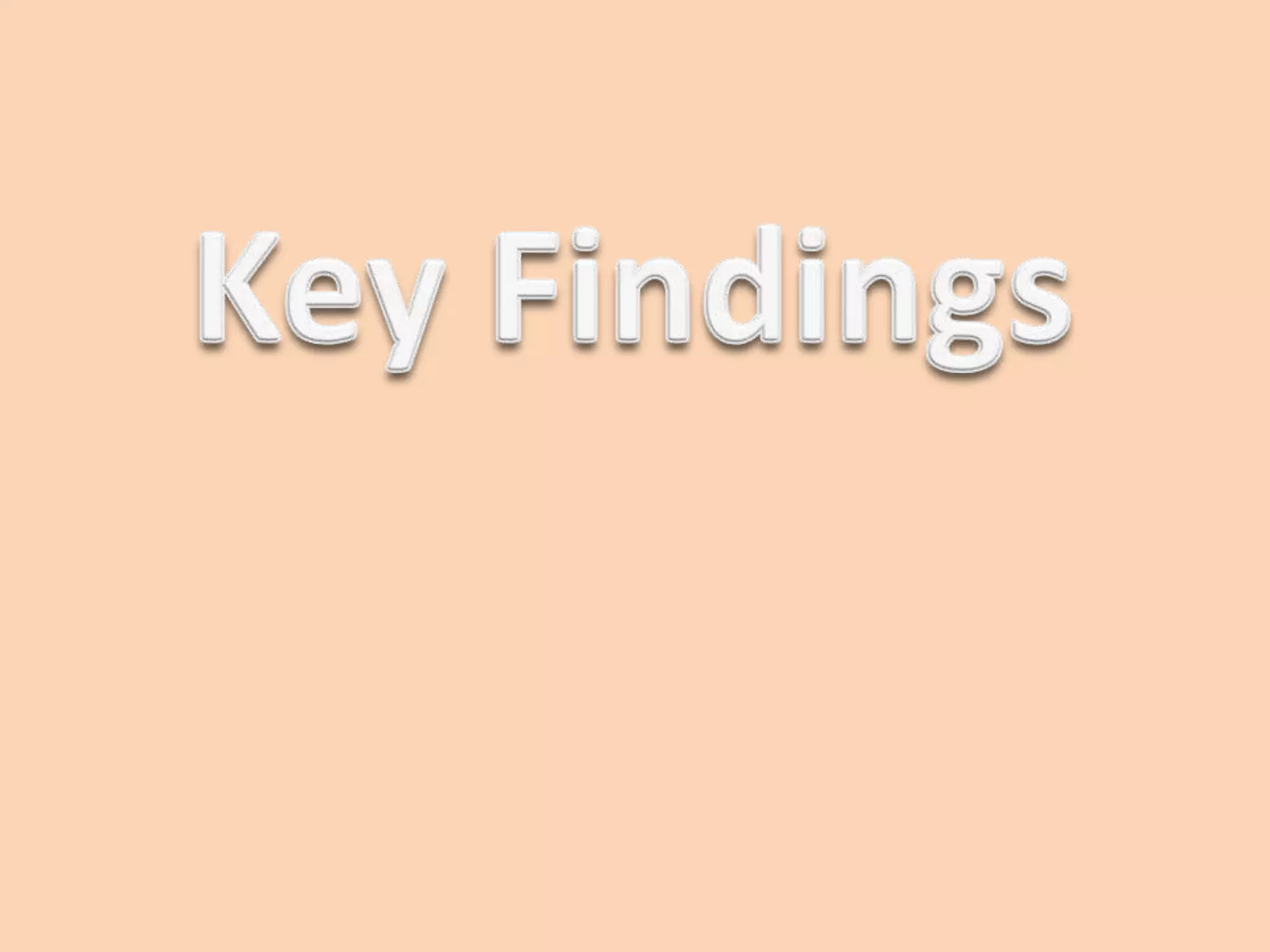 Key findings | PPTX | Style & Fashion