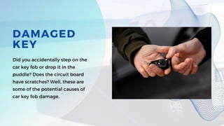 Reprogramming of Remote Car Key Fob | Car Key Services | PDF