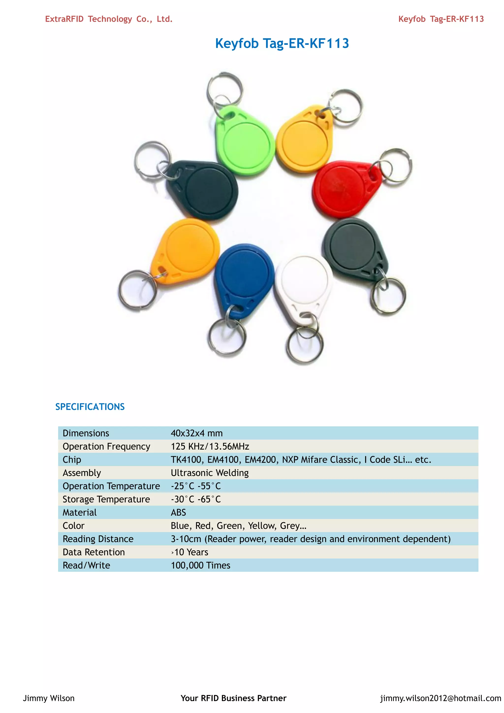 RFID UHF/HF/LF Keyfob---ABS/EPOXY/PVC EPOXY/PET EPOXY/PC/PVC/EPOXY RFID ...