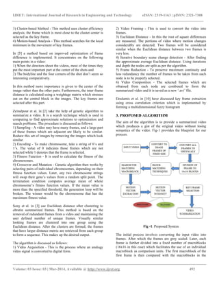 Key frame extraction for video summarization using motion activity descriptors | PDF