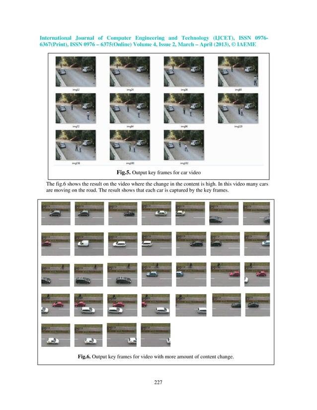 Key frame extraction methodology for video annotation | PDF | Video Software | Computer Software ...