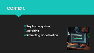 INTRODUCTION TO KEY FRAME SYSTEMS IN COMPUTER GRAPHICS | PPTX | Computer Animation | Computer ...