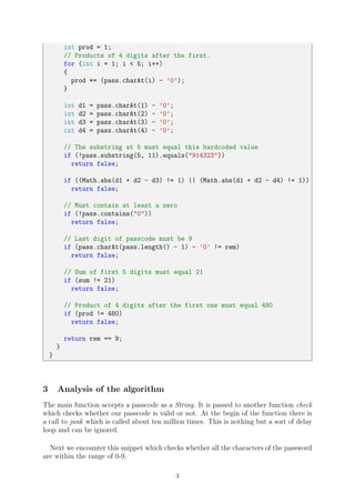 Keygenning using the Z3 SMT Solver | PDF
