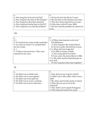 Key grammar checker intermediate | DOC | Sports