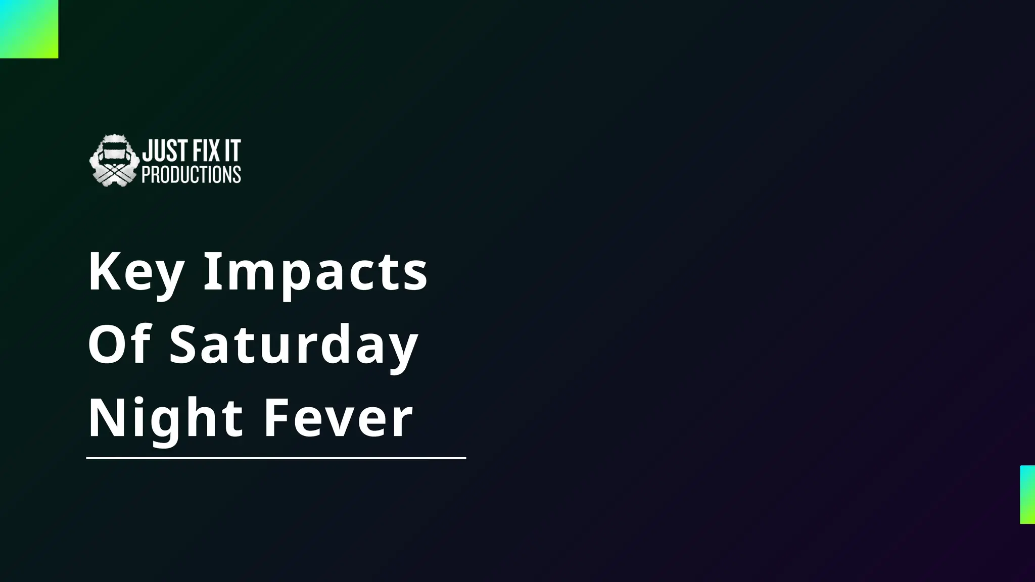 Key Impacts Of Saturday Night Fever.pptx