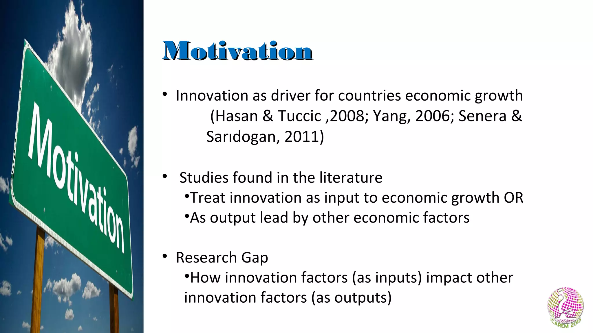 Key influencing factors for countries innovation | PPT