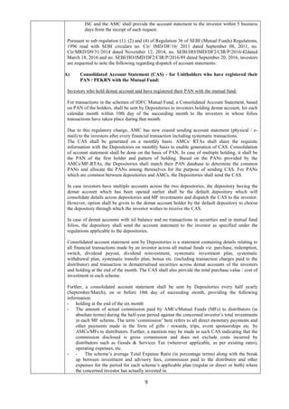 IDFC Corporate Bond Fund_Key information memorandum | PDF