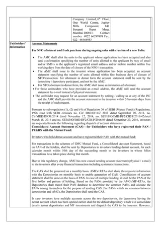 IDFC Equity Savings Fund_Key information memorandum | PDF
