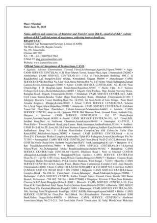 IDFC Large Cap Fund _Key information memorandum | PDF