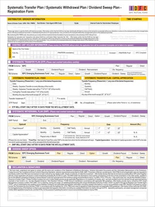 IDFC Emerging Businesses Fund_Key information memorandum | PDF