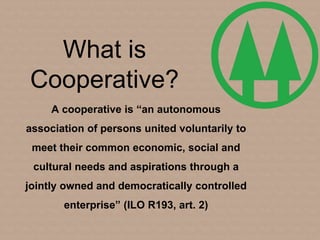 Model of a Worker-Owned Cooperative | PPTX