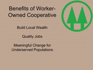 Model of a Worker-Owned Cooperative | PPTX