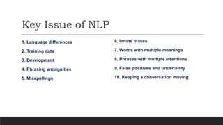 Key Issue of Natural Launguage Processing.pptx