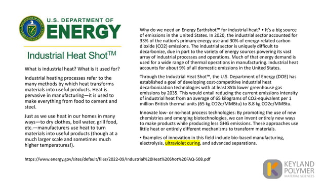 Keyland Polymer UV Cured Powder Overview | PPTX | Chemistry | Science