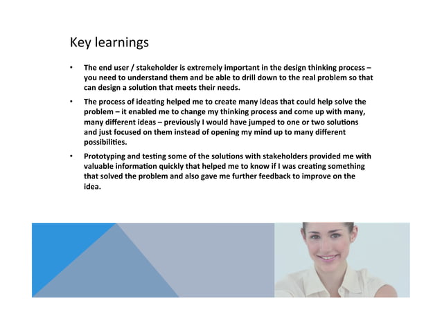 Final assignment - Key learnings - DTAL | PPT